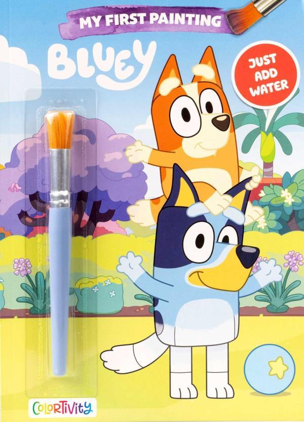 Bluey Colortivity (My First Painting) by Editors of Studio Fun ...