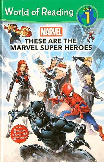 These are the Marvel Super Heroes (World of Reading, Level 1) by Marvel ...