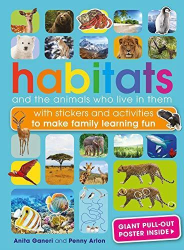Habitats and the Animals Who Live in Them With Stickers and Activities ...