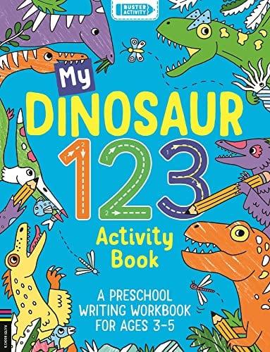 My Dinosaur 123 Writing Activity Workbook (Buster Activity, Preschool ...