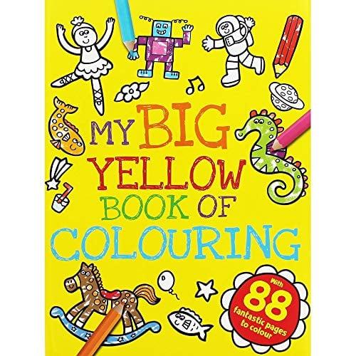 My Big Yellow Book of Colouring (My First Mega Colouring) by Igloo ...