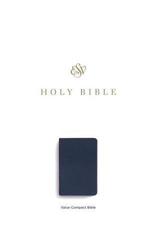 ESV, Value Compact Bible (TruTone, Navy) by Crossway Bibles - Book Outlet