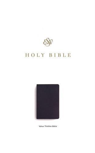 ESV, Value Thinline Holy Bible (TruTone, Black) by Crossway Bibles ...